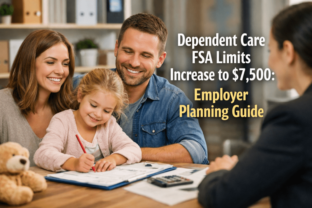 Dependent Care FSA Limit Increase to $7,500